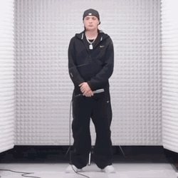 Peso Pluma Standing Within Crowd GIF | GIFDB.com