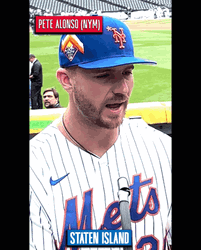 Pete Alonso Interview GIF | GIFDB.com