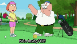 Peter Griffin Golf GIF | GIFDB.com