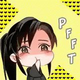 Pfft Holding Laugh Anime GIF | GIFDB.com