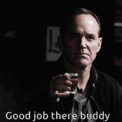 Phil Coulson Keep Up The Great Work Buddy GIF | GIFDB.com