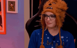 Phrasing Streamer On Her Desk GIF | GIFDB.com