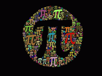 Pi Day Multiple Pie Symbols Waving GIF | GIFDB.com