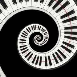 Piano Hypnosis Spiral GIF | GIFDB.com