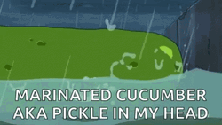 Pickle Rick As Marinated Cucumber GIF | GIFDB.com