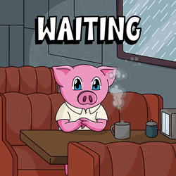 Pig Is Still Waiting Meme GIF | GIFDB.com