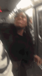 Pimp Slap On A Public Train GIF | GIFDB.com