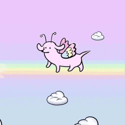 Pink Anime Doggo GIF | GIFDB.com