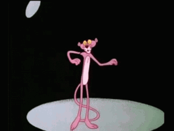 Pink Panther Spotlight Dance GIF | GIFDB.com