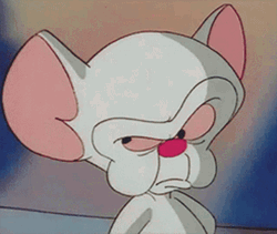 Pinky And The Brain Christmas Hug GIF | GIFDB.com
