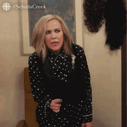 Pissed Moira Rose GIF | GIFDB.com