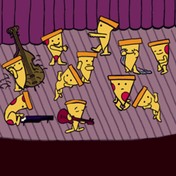Animated Dancing Pizza Party GIF | GIFDB.com
