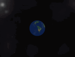 Planet Earth Spinning GIF | GIFDB.com