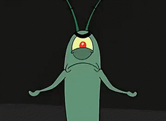 Plankton Scheming An Evil Plan GIF | GIFDB.com