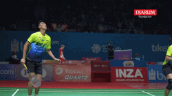Player Badminton Smash GIF | GIFDB.com
