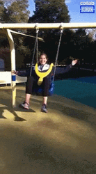 Playground Swing Fail Fall Down GIF | GIFDB.com
