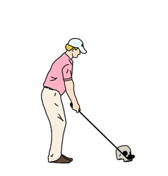 Playing Golf Animation GIF | GIFDB.com