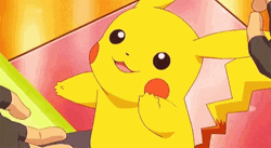 Pokemon Ash Petting Cute Pikachu Tickles GIF | GIFDB.com