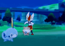 Pokemon Cinderace Kicking Ball Meme GIF | GIFDB.com
