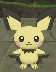Pokemon Pichu Moving Its Arms GIF | GIFDB.com