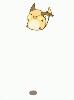 Pokemon Raichu Jumping High GIF | GIFDB.com