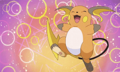 Pokemon Raichu Kicking Its Feet GIF | GIFDB.com