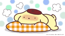 Pompompurin Cute Sick Sad Drool GIF | GIFDB.com