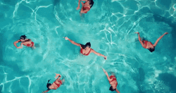 Pool Party Sync Swimming GIF | GIFDB.com
