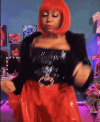 Pootie Tang Biggie Shorty Dancing Red Hair GIF | GIFDB.com