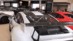 Porsche 911 Gt2 White Back View GIF | GIFDB.com