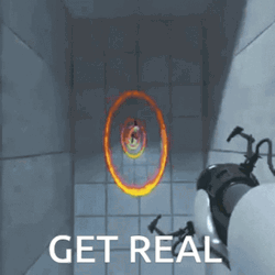 Bathroom Portal Loop Get Real GIF | GIFDB.com
