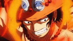 Portgas D Ace And Yamato Fight GIF | GIFDB.com