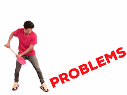 Positive Vibes Shovel Out Negative GIF | GIFDB.com