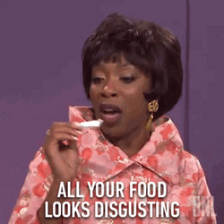 Potluck All The Food Looks Disgusting GIF | GIFDB.com