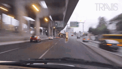 Pov Of Passenger In A Car Driving Fast GIF | GIFDB.com