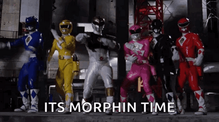 Power Ranger Position Its Morphin Time GIF | GIFDB.com