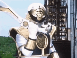 Power Rangers White Ranger Come Here GIF | GIFDB.com