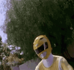Power Rangers Yellow Dancing GIF | GIFDB.com