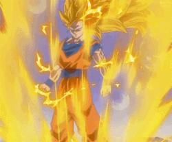 Power Up Dragon Ball Anime Goku GIF | GIFDB.com