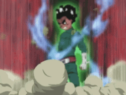 Power Up Naruto Anime Rock Lee Taijutsu 8 GIF | GIFDB.com