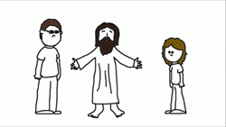 Praise Jesus Animated Sketch GIF | GIFDB.com