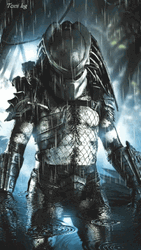 Predator Armor Rain Water GIF | GIFDB.com