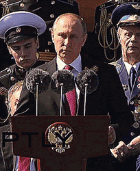 President Vladimir Putin Speaking GIF | GIFDB.com