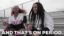 Pretty Friends That's On Periodt GIF | GIFDB.com