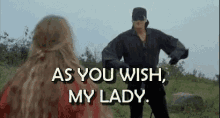 Princess Bride Westley Polite Bow Yes Ma'am GIF | GIFDB.com