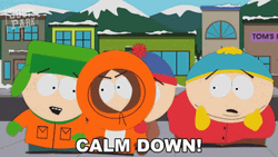 Princess Kenny Calm Down GIF | GIFDB.com