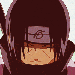 Profile Pic Sasuke Anime Looking Up GIF | GIFDB.com