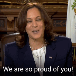 Proud Of You Kamala Harris GIF | GIFDB.com