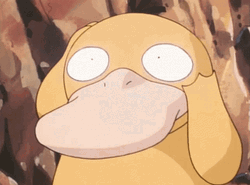 Psyduck Having Anxiety Breathing GIF | GIFDB.com
