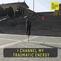 Ptsd Jumping To Channel Traumatic Energy GIF | GIFDB.com